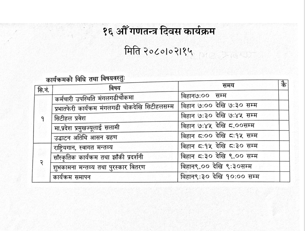 आन्तरिक मामिला तथा कानून मन्त्रालय
